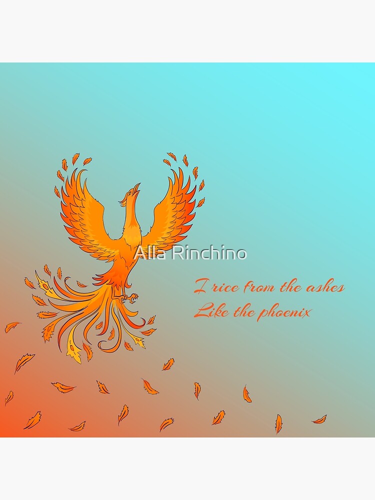 "Phoenix" Poster by AllaRi | Redbubble