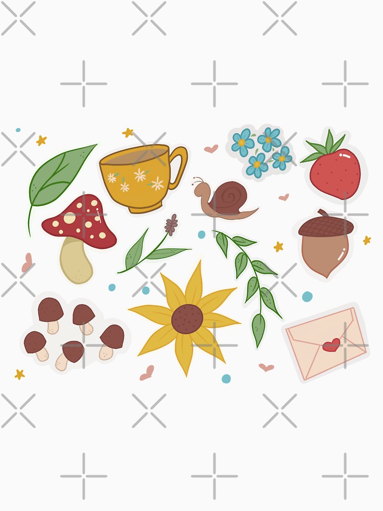 "Cottage Core" T-shirt for Sale by doseofdarling | Redbubble ...