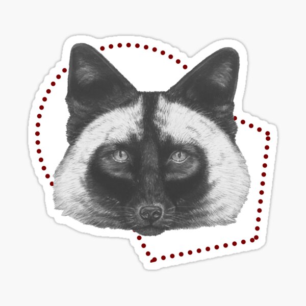 "Foxy" Sticker by Ash-Lauren | Redbubble