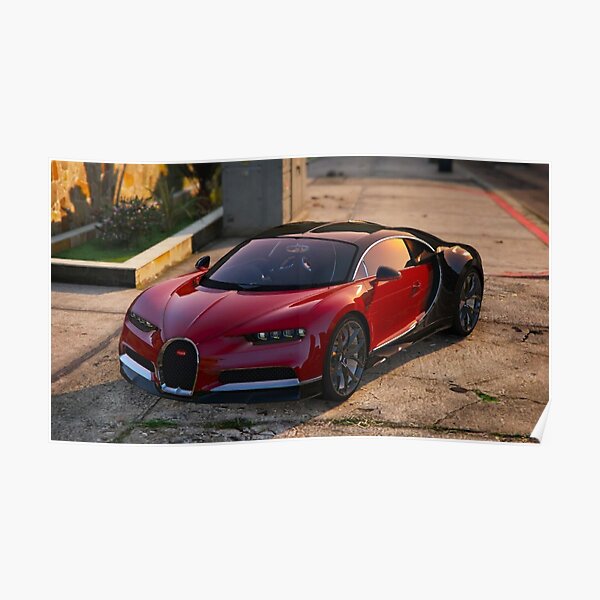 Bugatti Chiron Posters | Redbubble