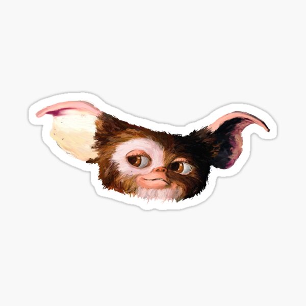 "Gizmo Portrait Painting" Sticker by FIGUE | Redbubble