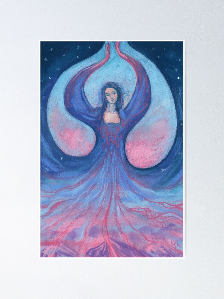 "Zorya / Zarya, Dawn Goddess, Slavic Folklore, Surreal Fantasy" Poster ...