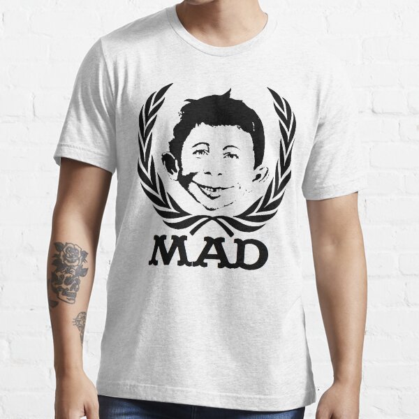 "Alfred E. Neuman Mad Magazine " T-shirt for Sale by mkkessel ...