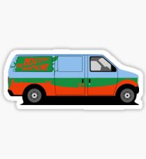The Mystery Machine Stickers | Redbubble