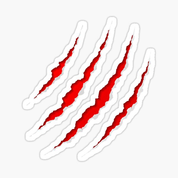 "Tiger's claws" Sticker by anwargamal2009 | Redbubble