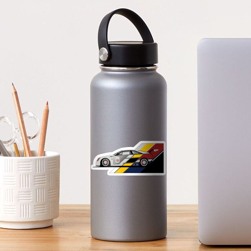 "Cadillac CTS V Coupe Race Car" Sticker for Sale by 3pedaldriving ...