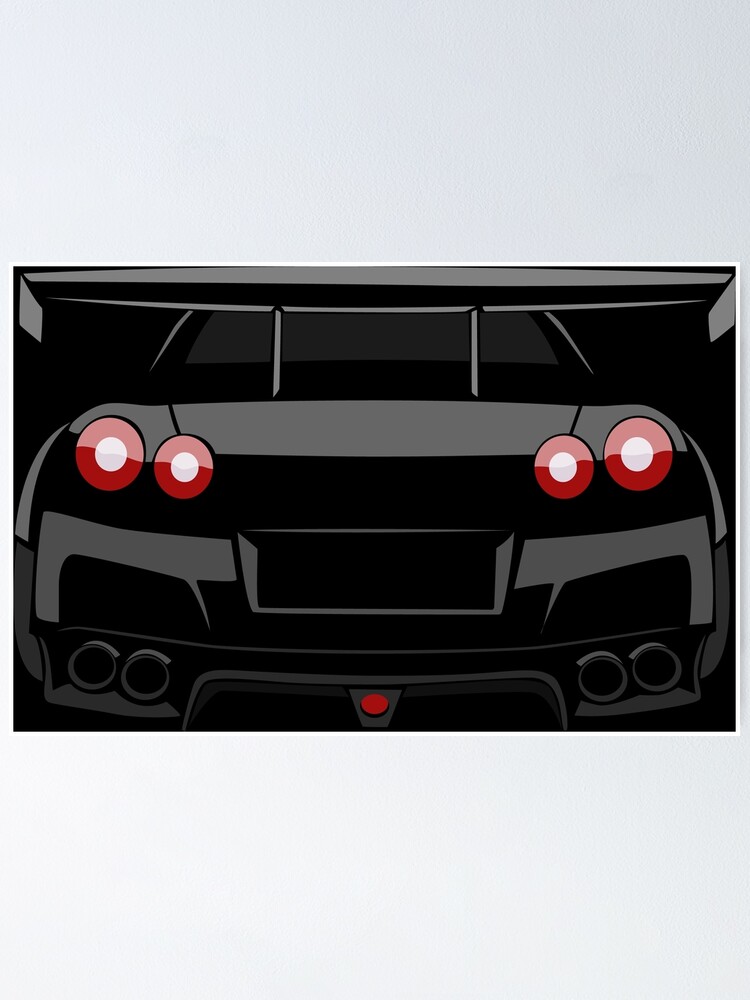 "Nissan R35" Poster by shakotan | Redbubble