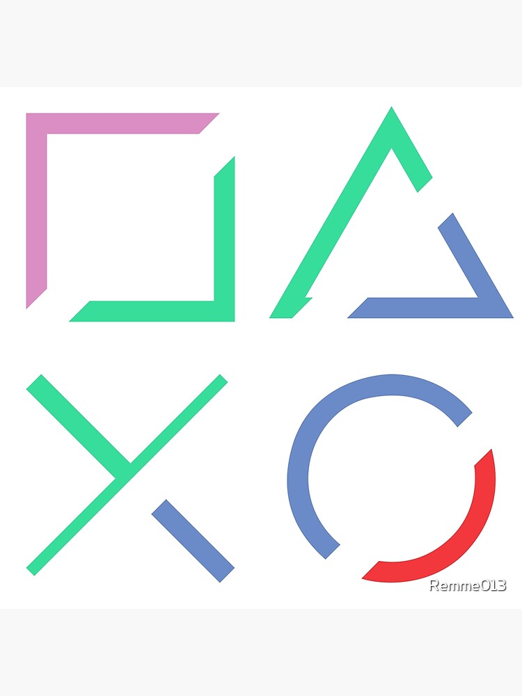 "PS Symbols" Poster by Remme013 | Redbubble