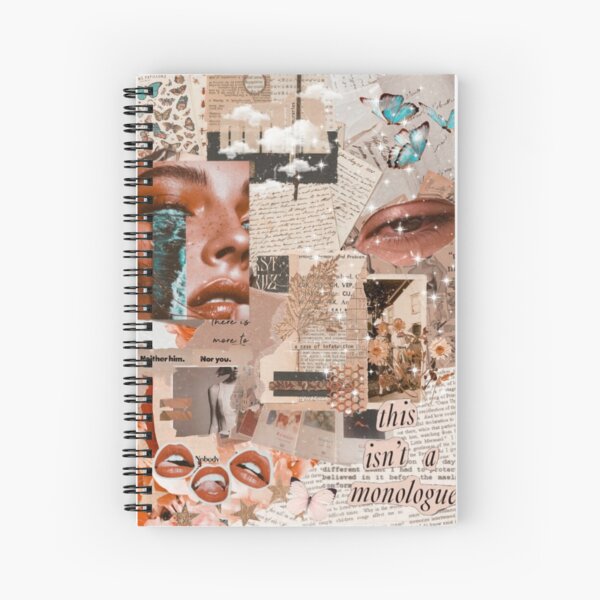 "y2k aesthetic collage " Spiral Notebook for Sale by elisejolie19 ...