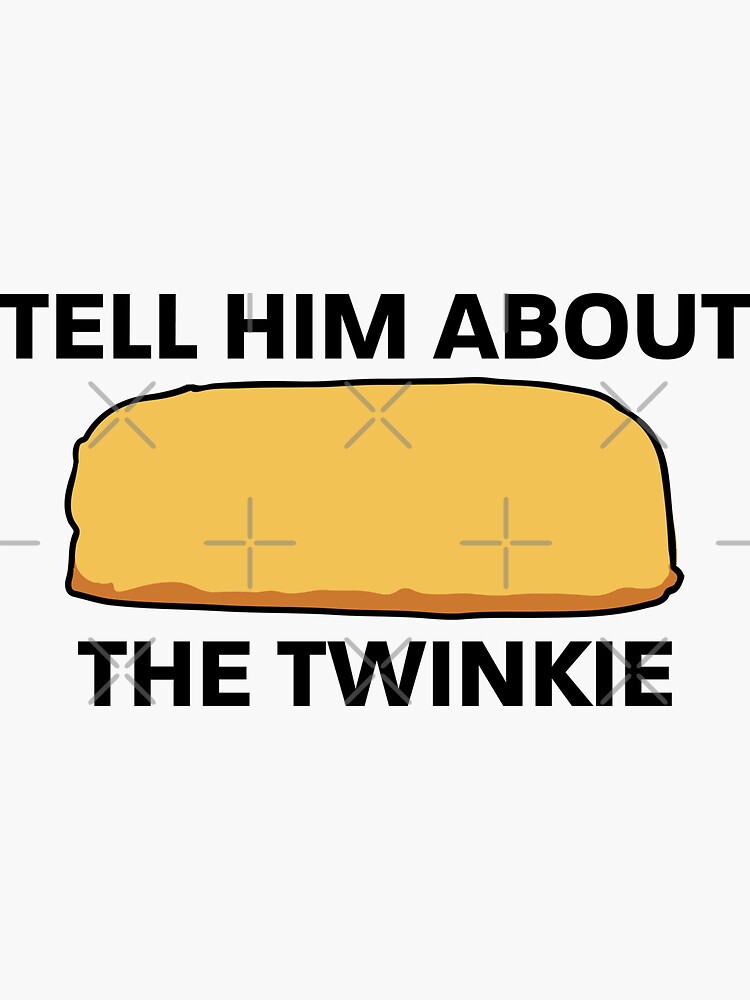 "The Twinkie" Sticker for Sale by BeyondTheDeck | Redbubble