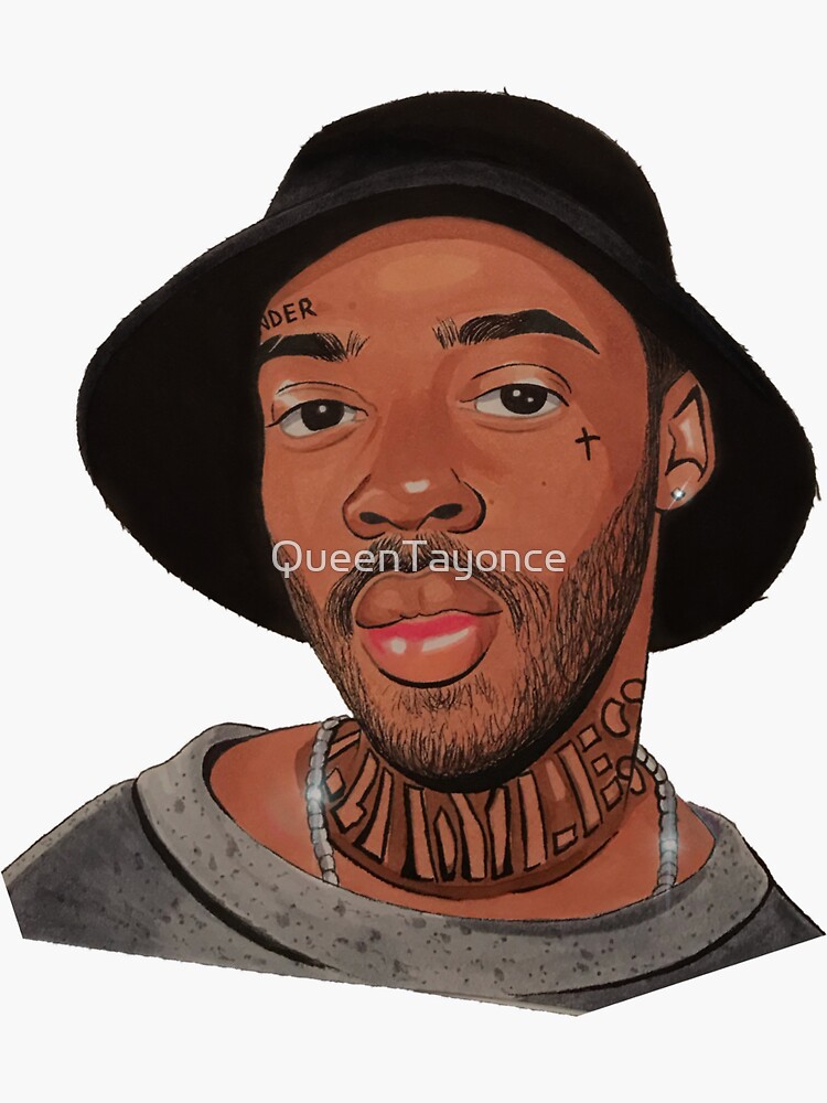 "Brent Cartoon " Sticker by QueenTayonce | Redbubble