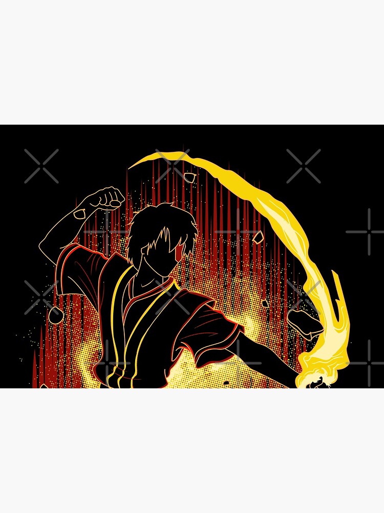 "Shadow of the Firebender" Mask for Sale by DonnieArts | Redbubble