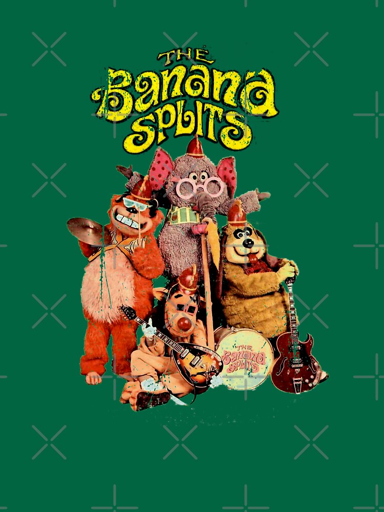 "Banana Splits - Distressed, Vintage" T-shirt for Sale by ...