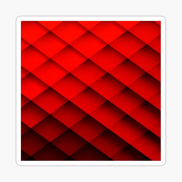 "block pattern 3d" Sticker for Sale by sourav1993 | Redbubble