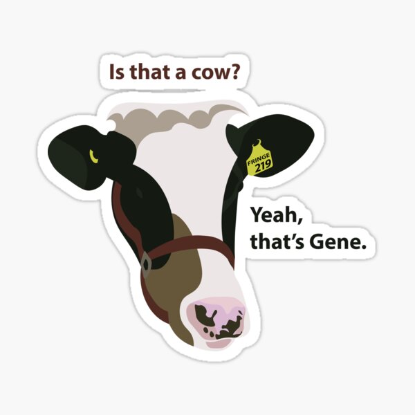"Gene" Sticker for Sale by whoopdeeboo | Redbubble