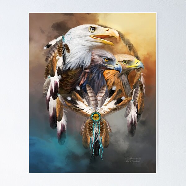 Native American Eagle Art Wallpaper