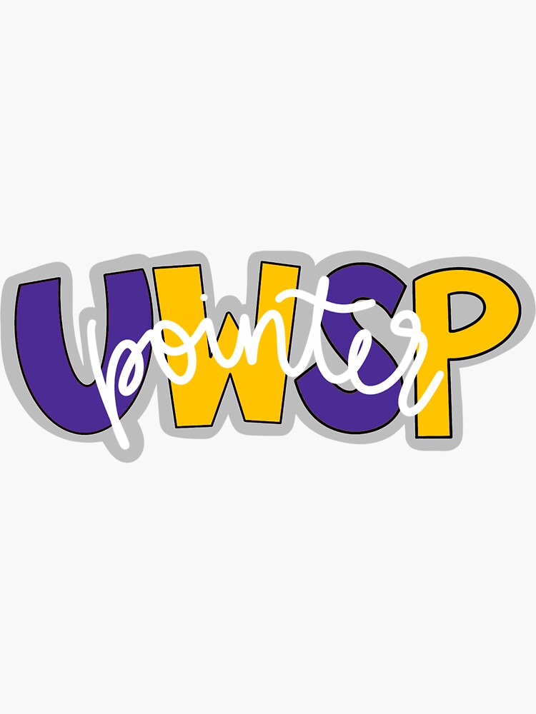 "UW-Stevens Point Logo" Sticker for Sale by Emma Dillemuth | Redbubble