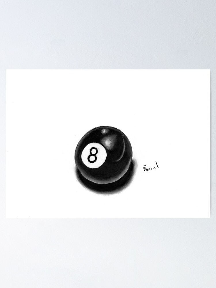 "8-Ball" Poster by FantasticFox | Redbubble