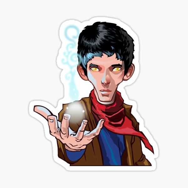 "Merlin - The game" Sticker for Sale by MonkeyLi | Redbubble