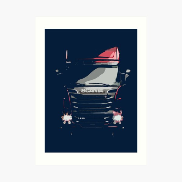 Scania Wall Art | Redbubble