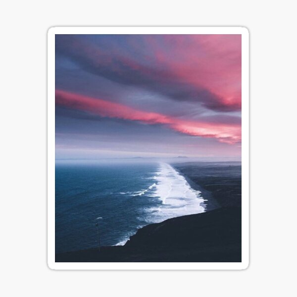 "Black Sand Beaches" Sticker for Sale by Ghostach | Redbubble
