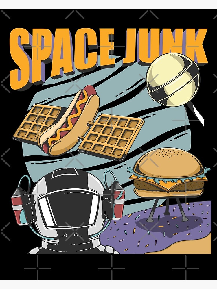 "Space Junk" Poster by maijimenez | Redbubble