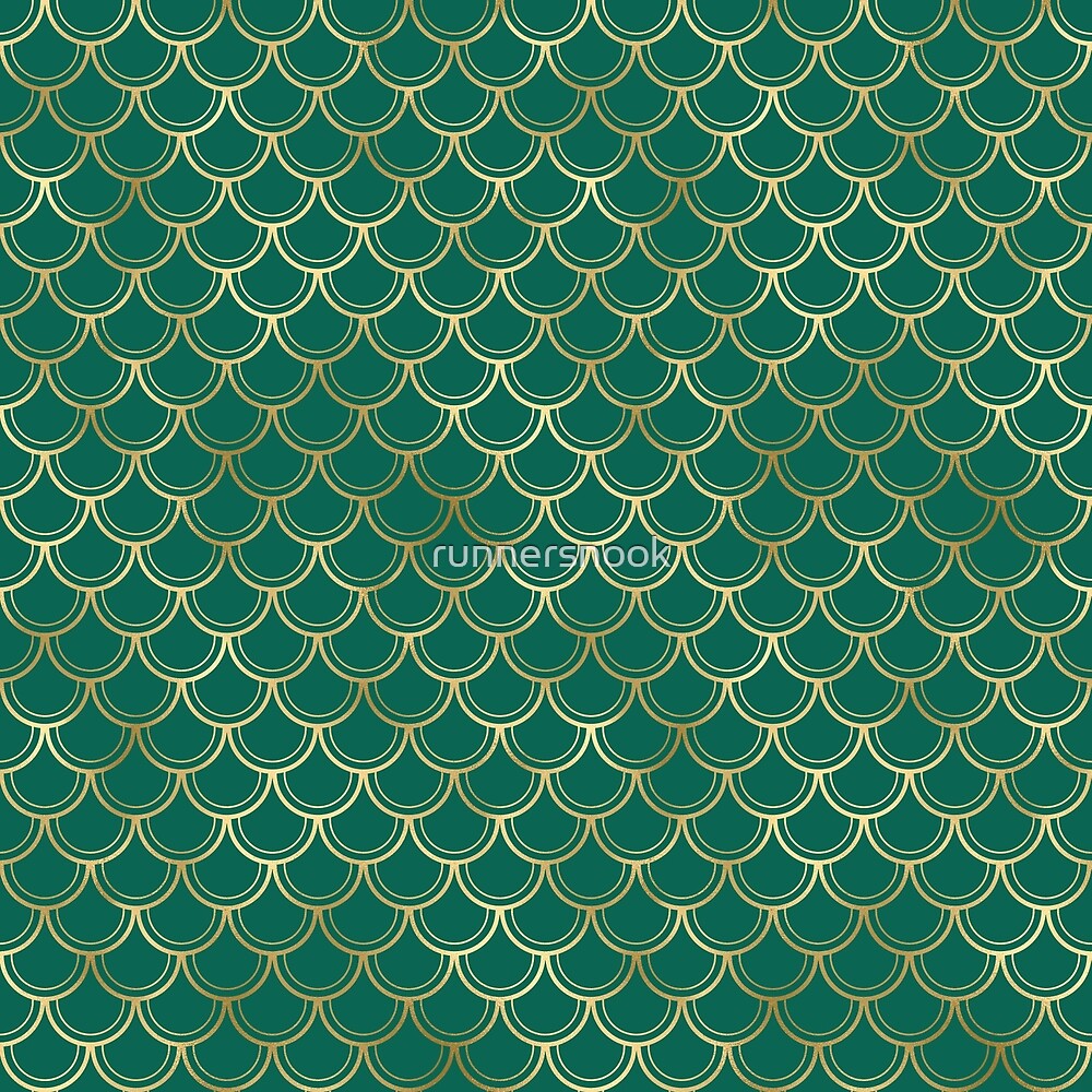 "Emerald and Gold Safari / Animal Print Pattern Collection (style 3 ...
