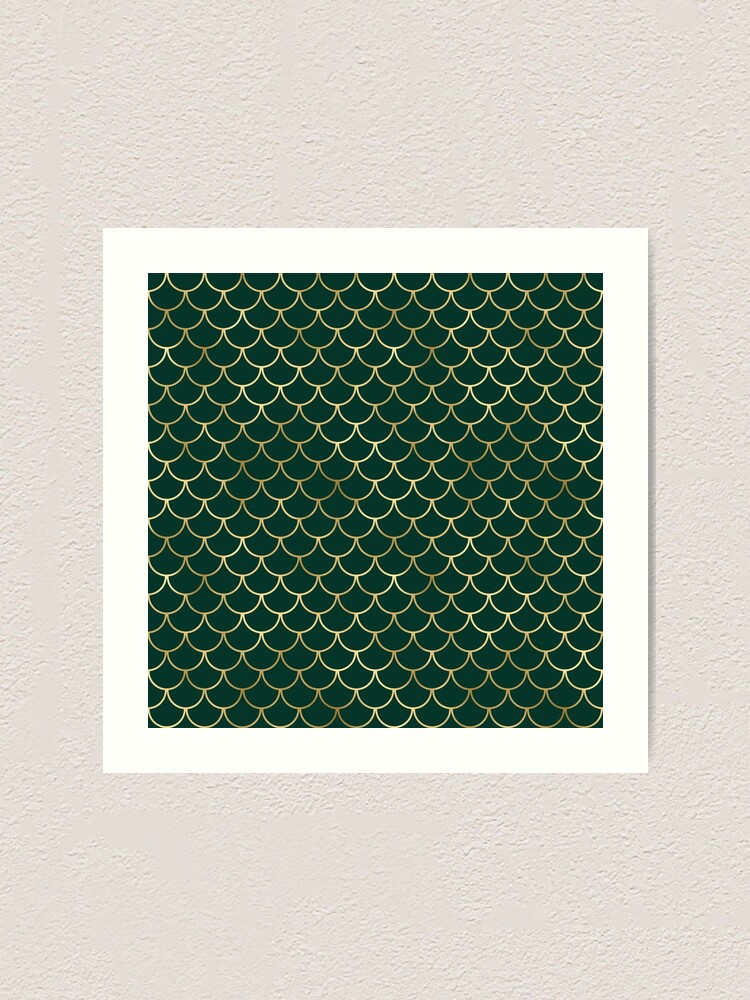 " Emerald and Gold Safari / Animal Print Pattern Collection (style 7 ...