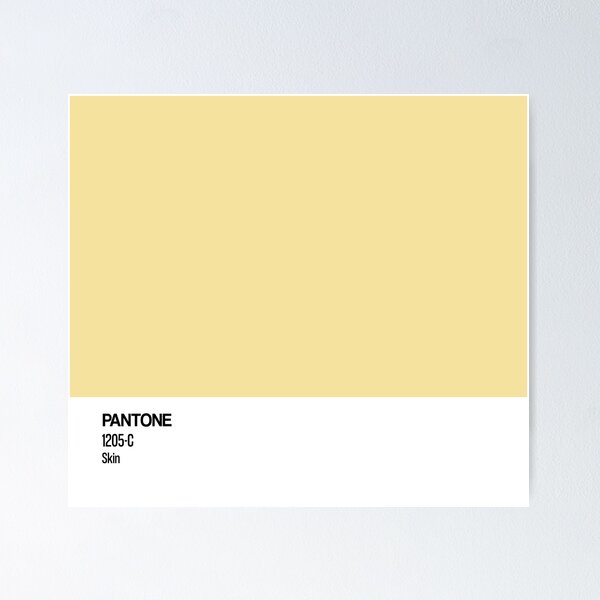 "Pantone - Skin" Poster by HouseofBalloon | Redbubble