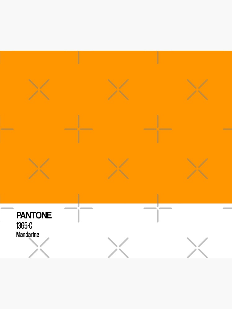 Póster «Pantone - Mandarín» de HouseofBalloon | Redbubble