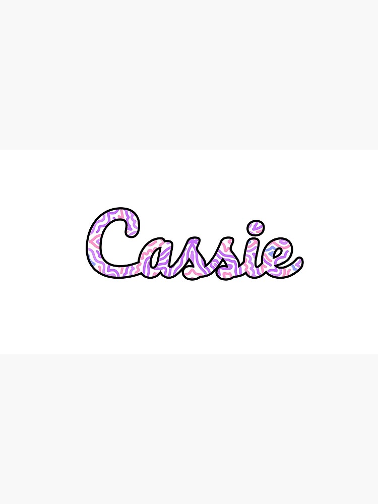 "Cassie Handwritten Name" Poster by inknames | Redbubble