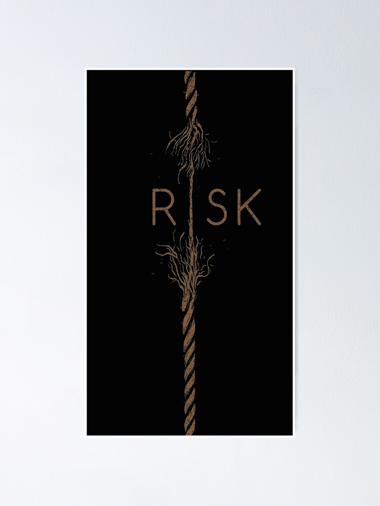 "Fear Nothing Take Risks" Poster for Sale by UniqueFashionTe | Redbubble