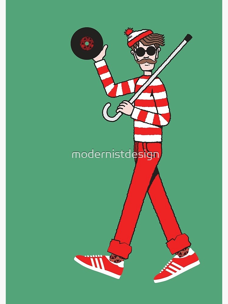 "Original Wally" Poster by modernistdesign | Redbubble