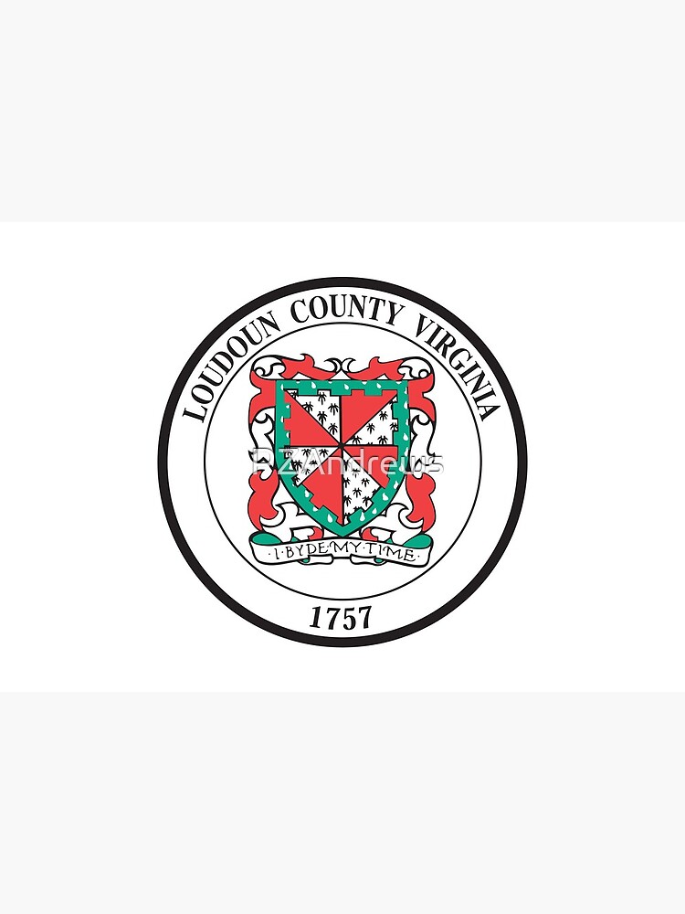 "Seal of Loudoun County, Virginia" Mask for Sale by PZAndrews | Redbubble