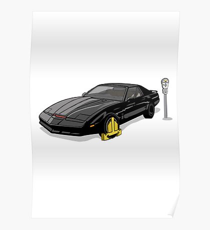Kitt Knight Rider Posters | Redbubble