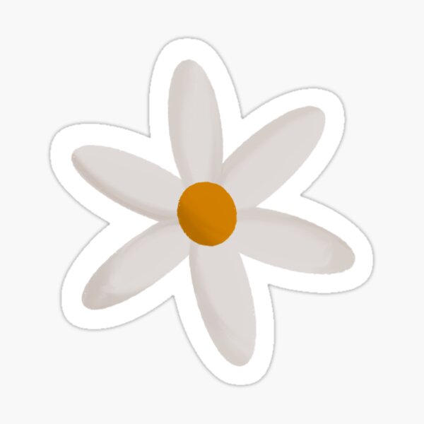 "Daisy doodle " Sticker for Sale by rumbie | Redbubble