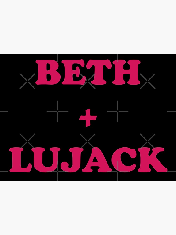 "The Guiding Light: Beth + Lujack" Poster for Sale by caitejay | Redbubble