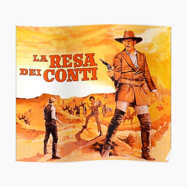 "Spaghetti Western" Poster for Sale by RickFngDalton | Redbubble