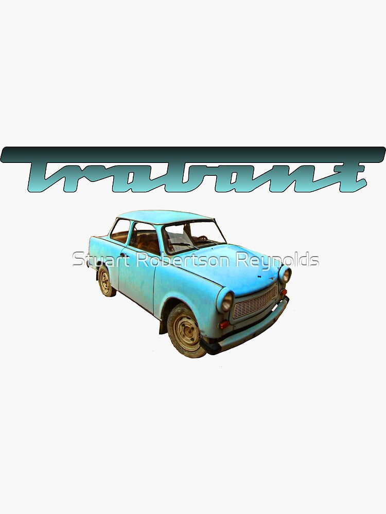 "Trabant" Sticker for Sale by Sparky2000 | Redbubble