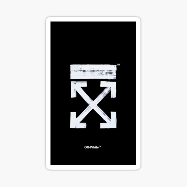 Sticker: Off White | Redbubble