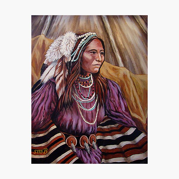 "Apache Colors #2 Wrapped In Tradition" Photographic Print by ...