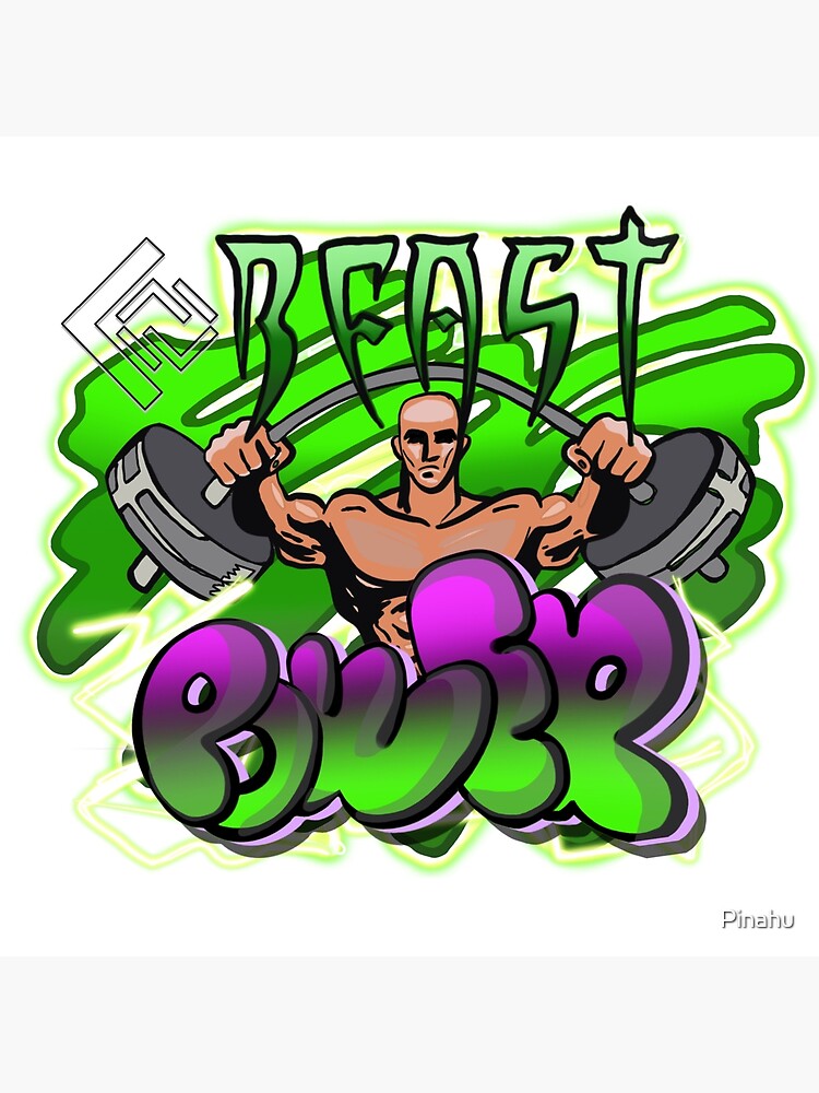 "Beast Power" Poster by Pinahu | Redbubble