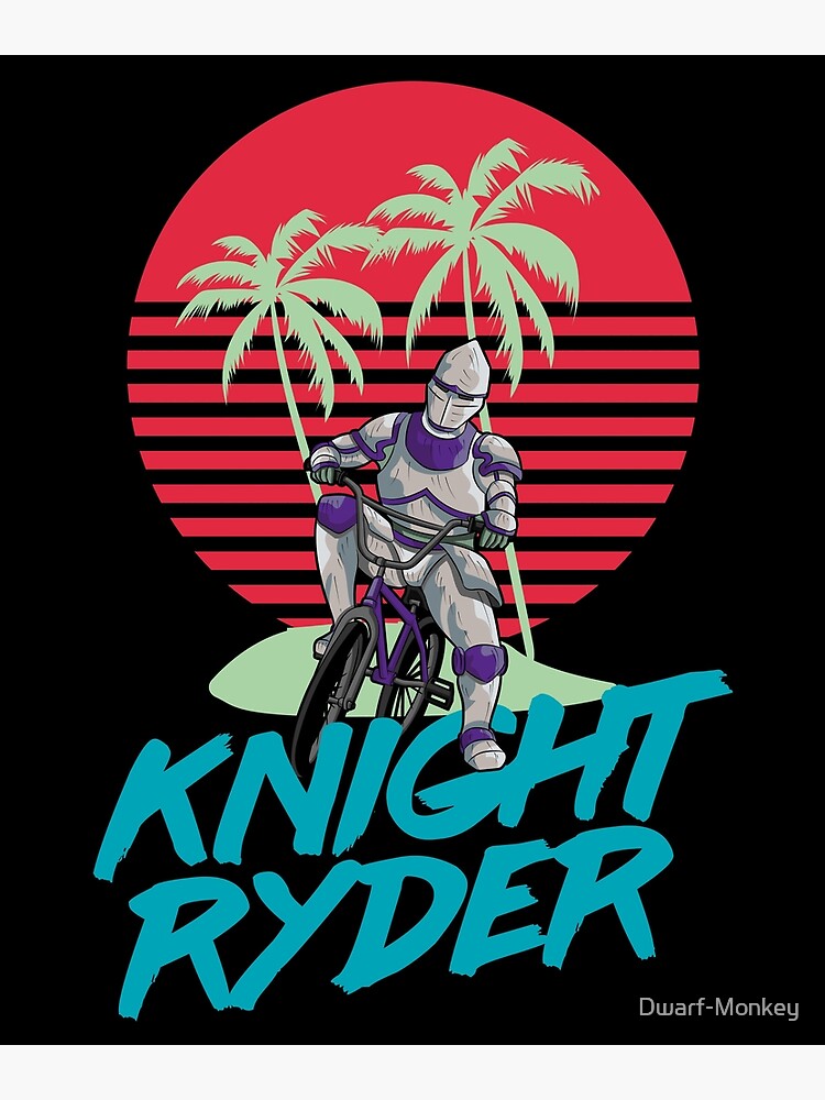 Póster « KNIGHT RYDER» de Dwarf-Monkey | Redbubble