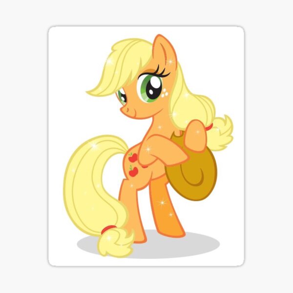 "Applejack" Sticker for Sale by lenaaah | Redbubble
