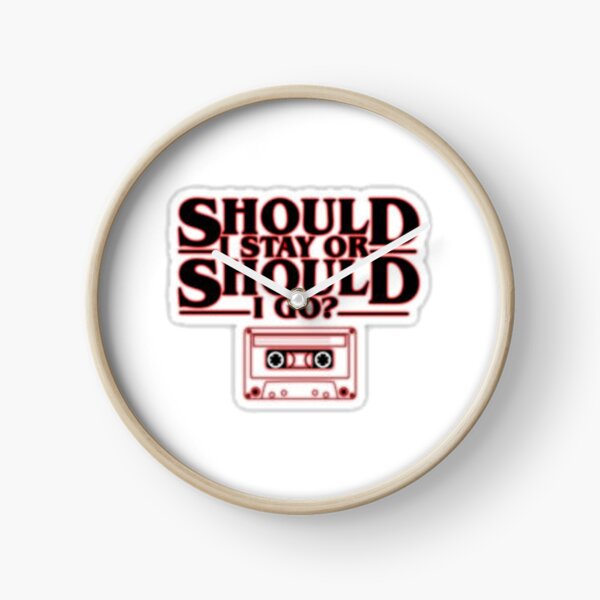 Stranger Things Clocks | Redbubble