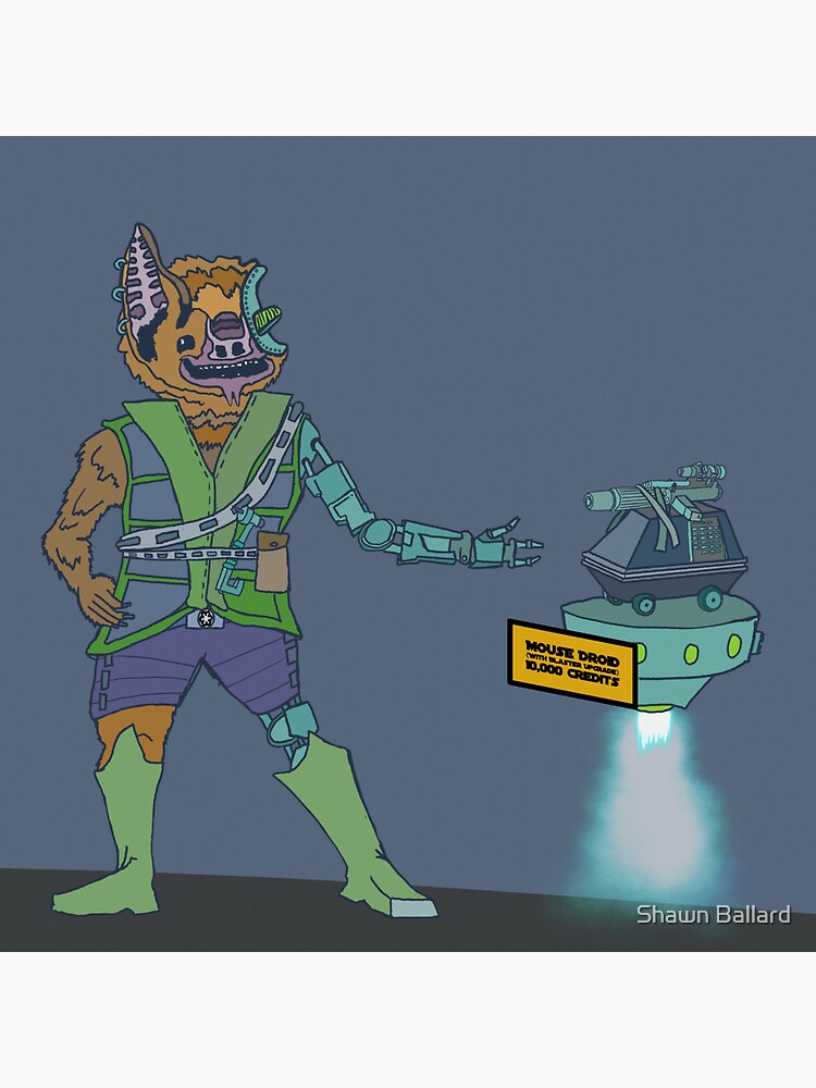 "Chadra-Fan Businessman Selling Custom Mouse Droid - Star Wars Fan Art ...