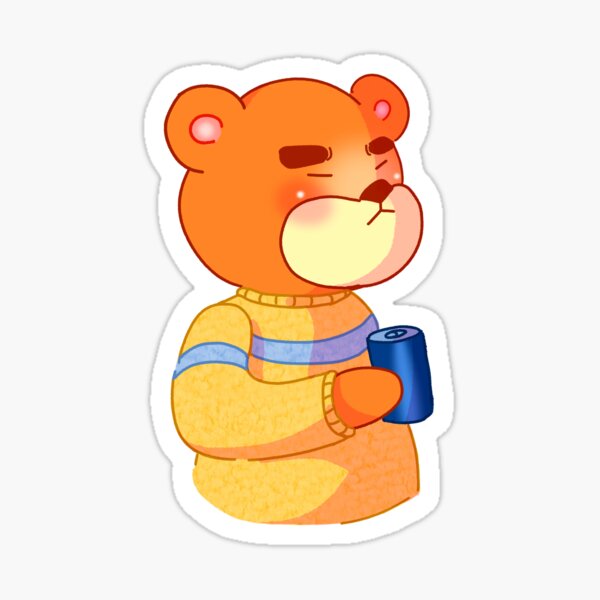 "Teddy" Sticker by megandalemedia | Redbubble