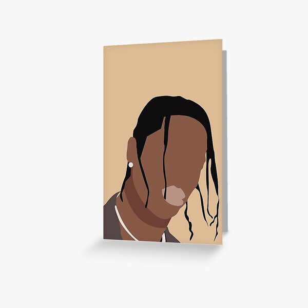 "TRAVIS SCOTT" Greeting Card by ByersPrints | Redbubble