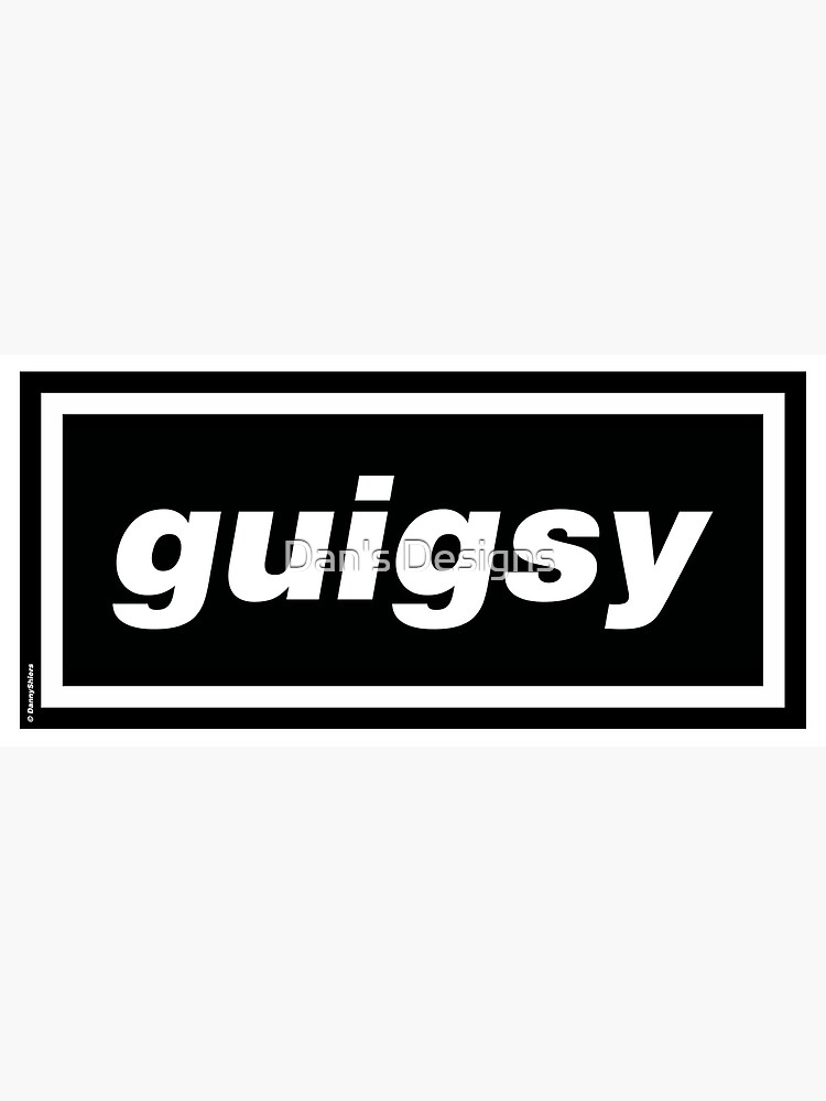 "Guigsy - Oasis Gallagher 90s Teen British Band Artwork" Poster by ...