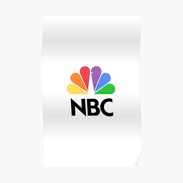 "NBC Logo" Poster for Sale by BlameItOnJerry | Redbubble